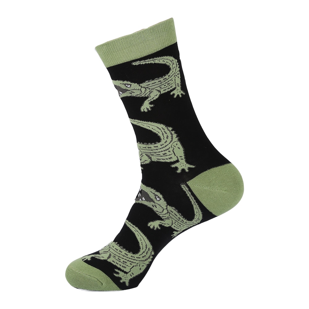 Black Crocodile Socks | Sock Infusions