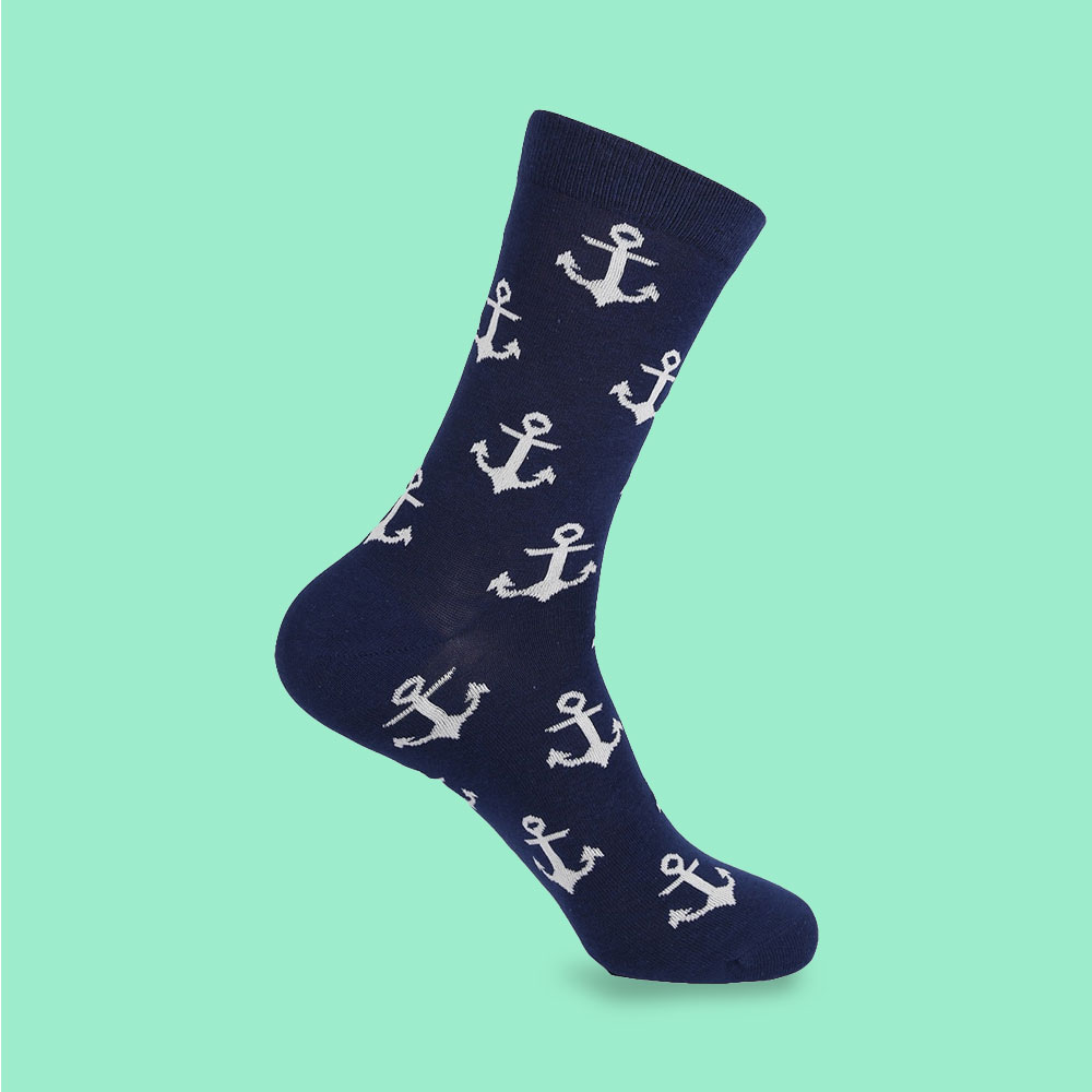Nautical Anchor Socks – Sail Away in Style
