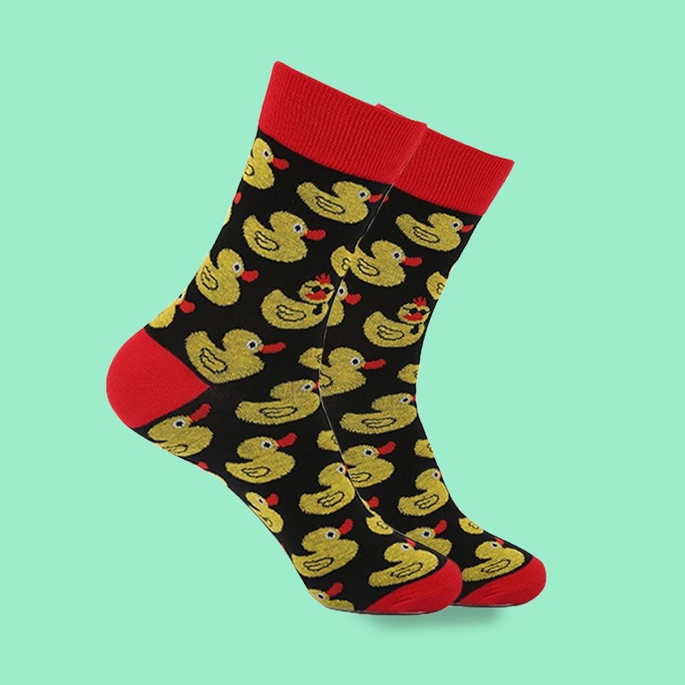 Quirky Rubber Duck Socks – Make a Splash!