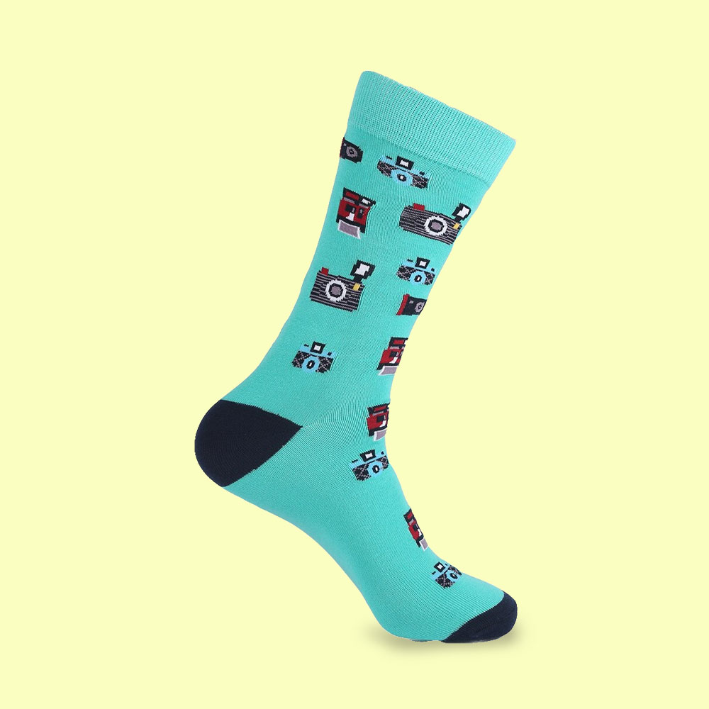 Retro Camera Socks – Perfect for Photography Lovers