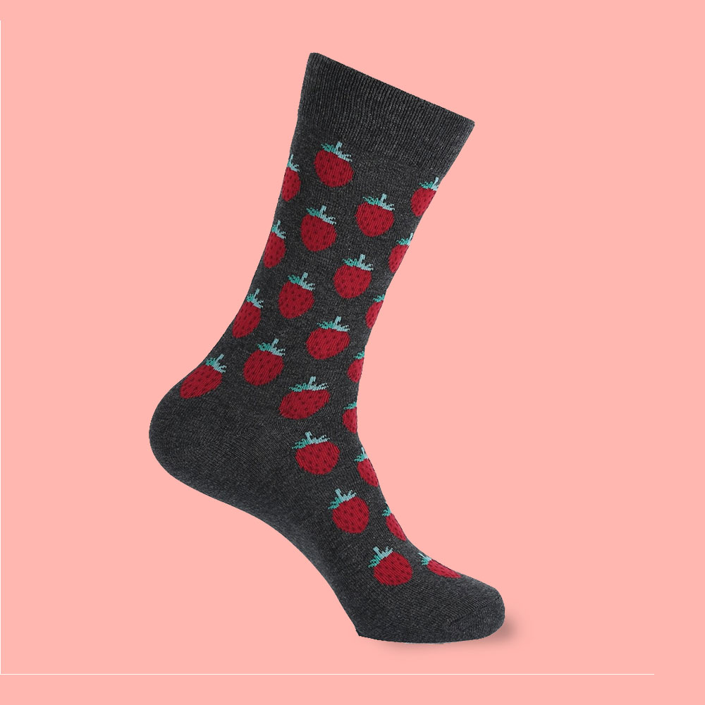 Strawberry Socks – Berry Sweet Style – SOCK INFUSIONS